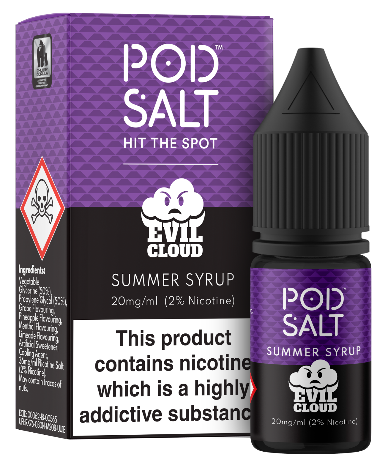 Pod Salt E Liquid 11mg Nic Salt 20mg Vape Pod Salts Liquid Juice ...