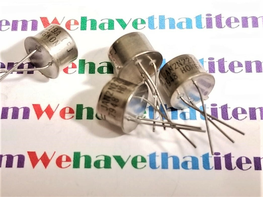 2N2219A / JAN2N2219A / TRANSISTOR / TO5 / 4 PIECES (qzty) | eBay
