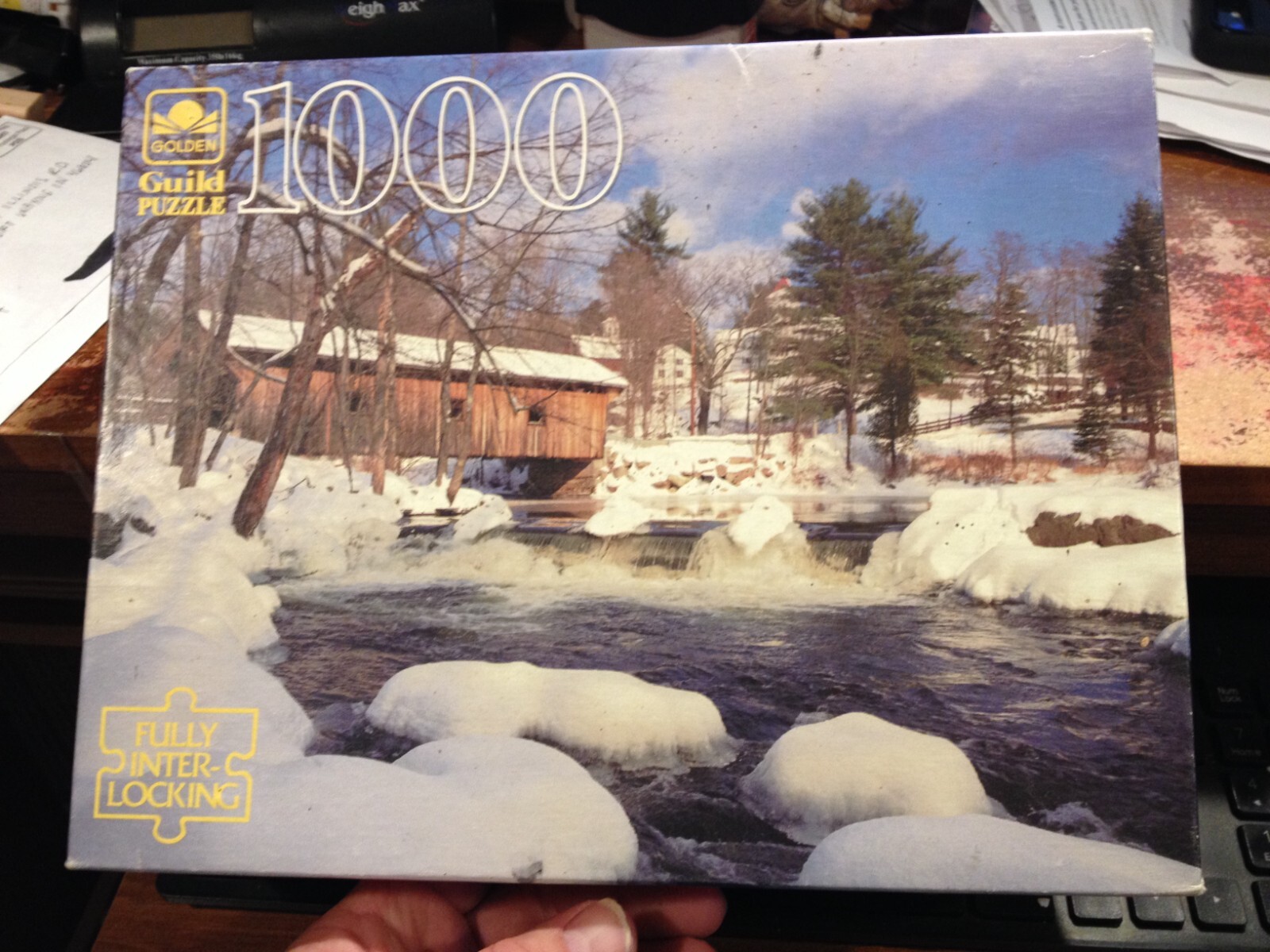 Golden Guild Waterloo NH Jigsaw Puzzle 1000 New Sealed Puzzle Covered ...