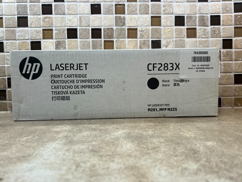 GENUINE HP 83X (CF283XC) BLACK TONER PRINT CARTRIDGE LASERJET PRO M201 ...