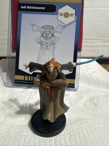 WOTC Star Wars Miniatures - Jedi Battlemaster 1/40 With Card | eBay