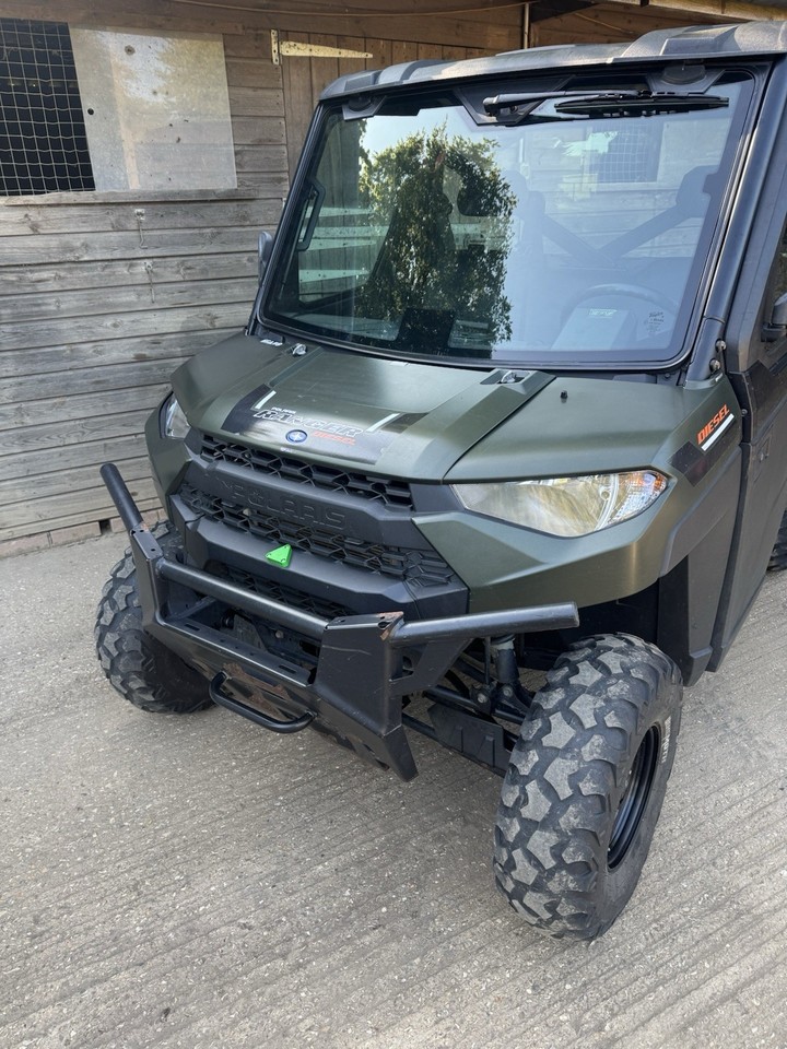 Polaris Ranger diesel utility vehicle 902 gator full cab 2020 | eBay UK