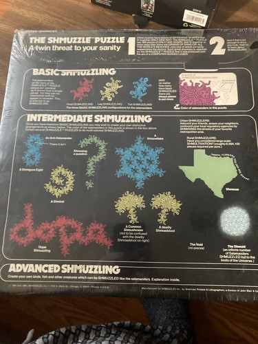 The Shmuzzle Puzzle 168 Identical Pieces Computer Graphics Sealed New ...