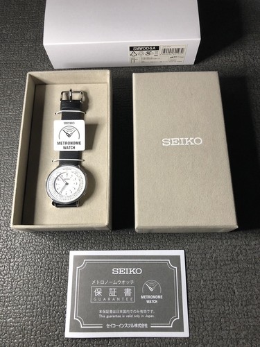SEIKO Metronome Watch Monotone SMW006A Standard Line Genuine With Box ...