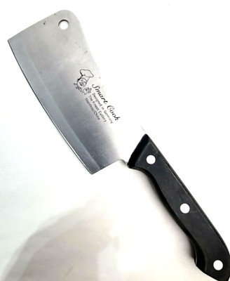 Smart Cook 6" Blade Finest Cut Cooks Cleaver Chopper Stainless Knife ...