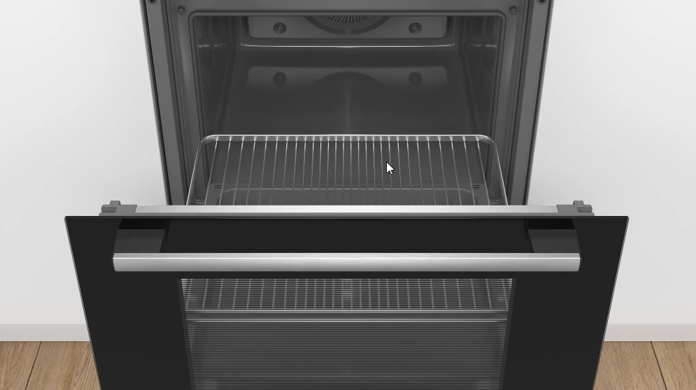 Bosch HBB578BS6 Backofen mit Backwagen, multifunktional, Pyrolyse, 71 l ...