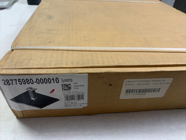 Dornbracht Rain Shower Ceiling-Mounted 28775980-000010 POLISHED CHROME ...