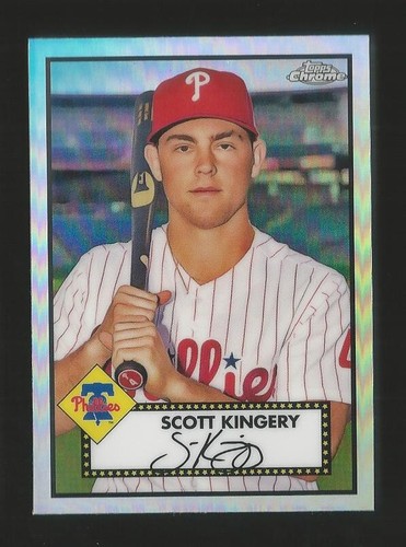 2021 Topps Chrome Platinum Anniversary Scott Kingery Phillies #347 ...