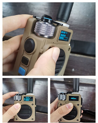 5000KM 4G Walkie Talkie Handheld Transceiver Wearable Two Way Radio 400 ...