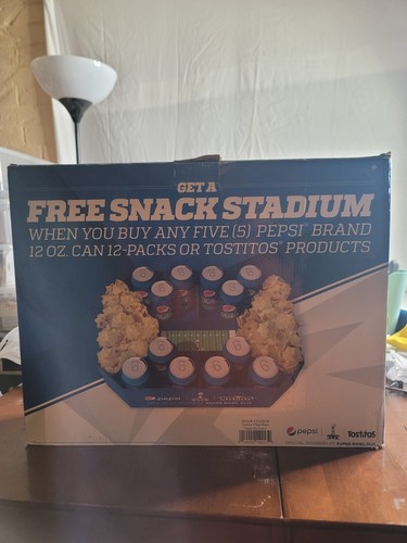 Pepsi Tostitos Snack Stadium Football 2014 Super Bowl Serving Appetizer ...
