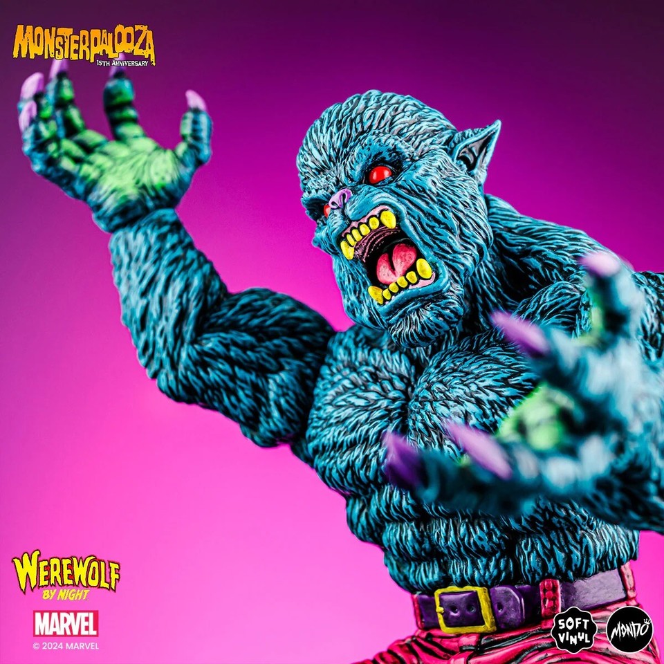 Mondo WEREWOLF BY NIGHT Limited Edition 300 Made SOFT VINYL Psychedelic ...