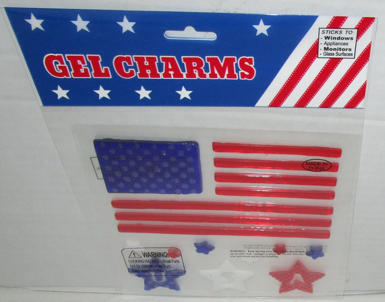 PATRIOTIC Window Gels American Flag/ U S A | eBay