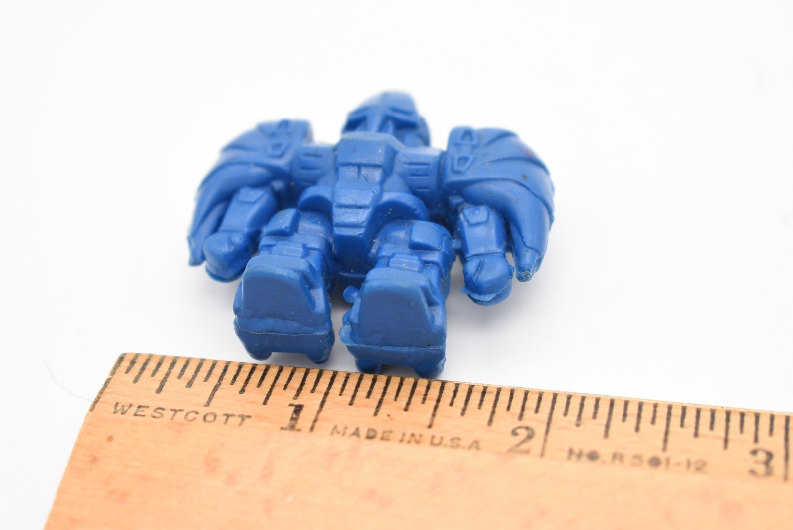 Vintage L-Gaim Capsule Gumball Machine Rubber Mini Robot Figure - Blue ...