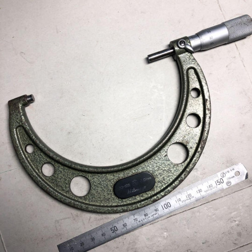 Mitutoyo Outside Micrometer 100-125mm Measuring Instrument Limited From ...