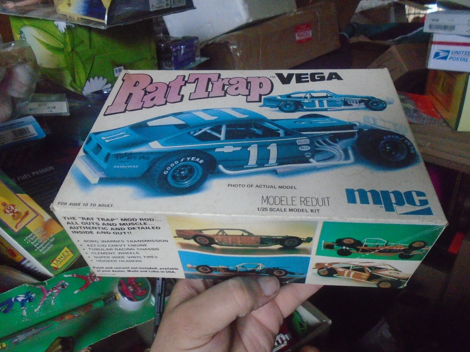 MPC 0712 OLD13 Rat Trap Vega Modified VINTAGE 1/25 Model Car Mountain ...
