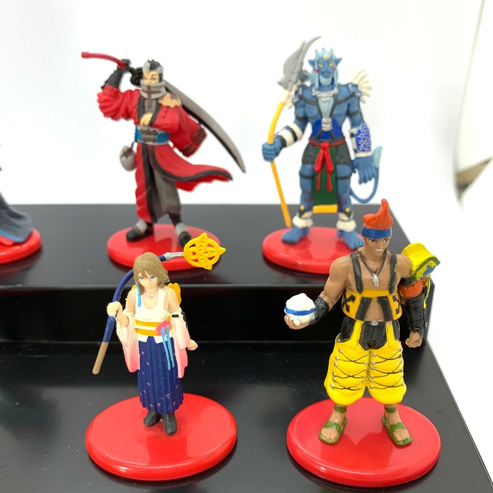 Final Fantasy X TIDUS YUNA RIKKU Lulu etc Set Mini Figure Game Anime ...