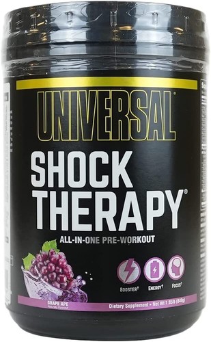 Shock Therapy Pre-Workout Pump & Energy Supplement, with BCAA complex ...