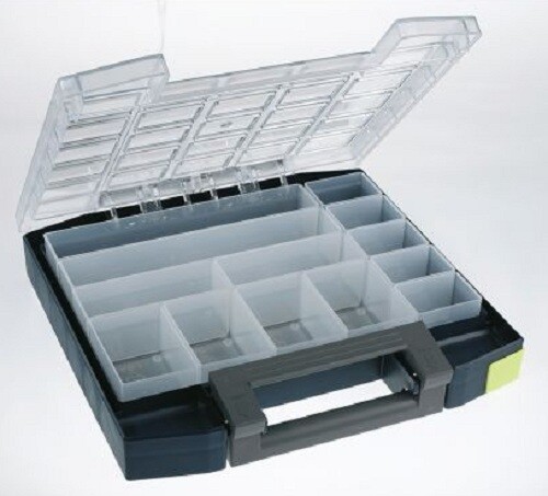 Raaco Boxxser STORAGE CASE 55x298x284mm 13-Compartments Polycarbonate ...