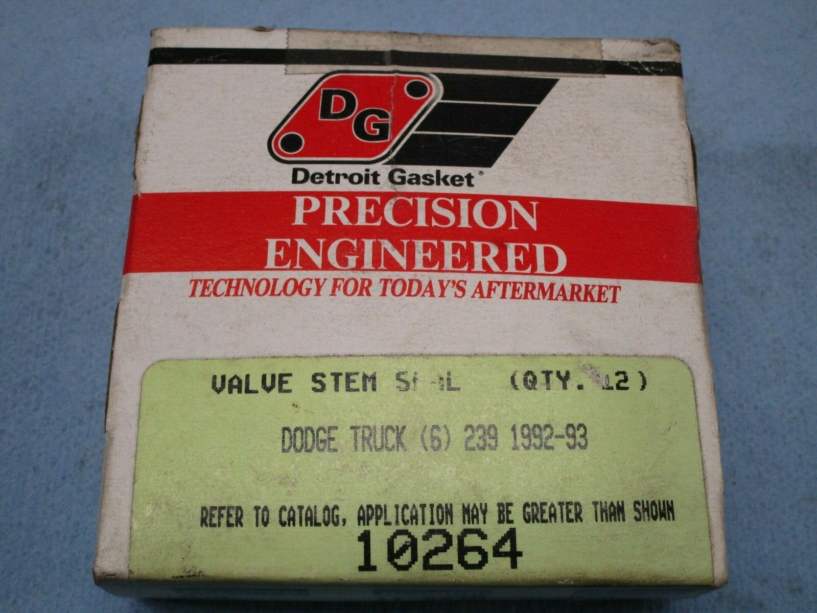 1 New Detroit gasket valve stem seal set #10264 92-03 Dodge Dakota 3.9L ...