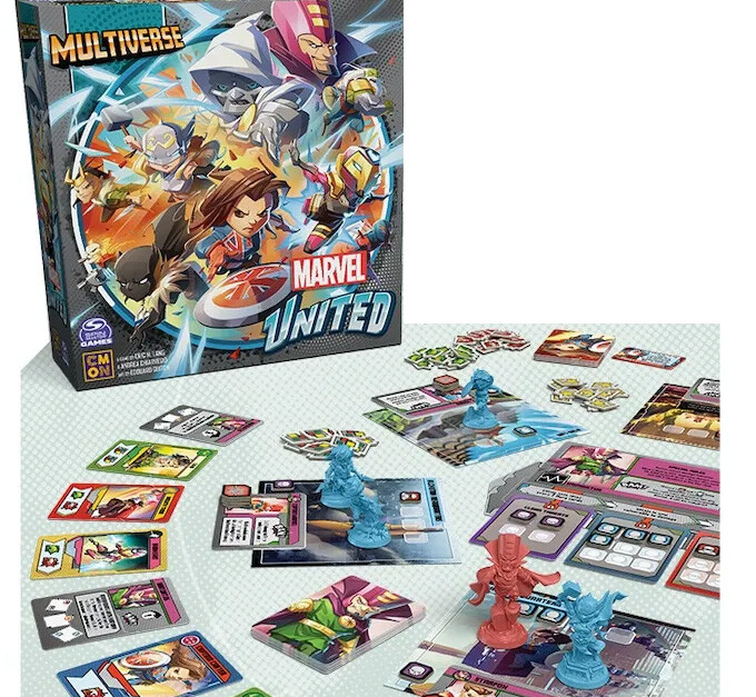 HEROES & VILLAINS for MARVEL UNITED - kickstarter minis multiverse ...