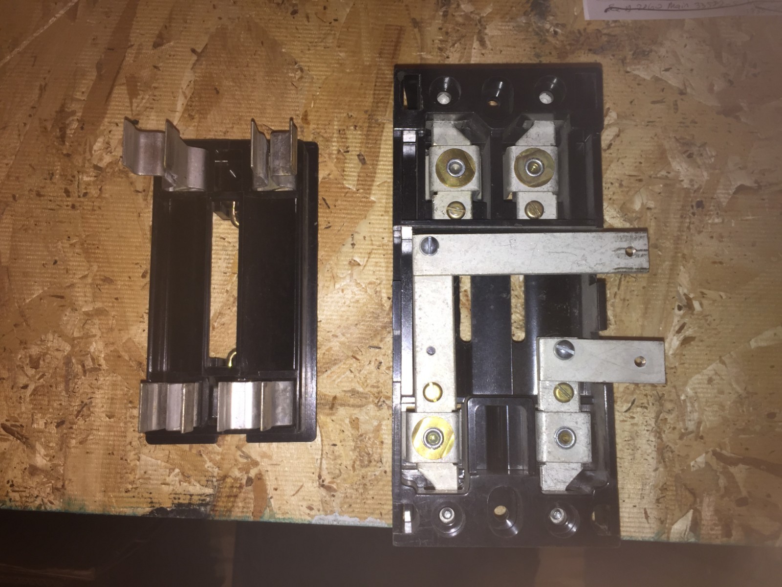 SQUARE D FSP 100AMP MAIN FUSE BLOCK AND FUSE PULLOUT | eBay