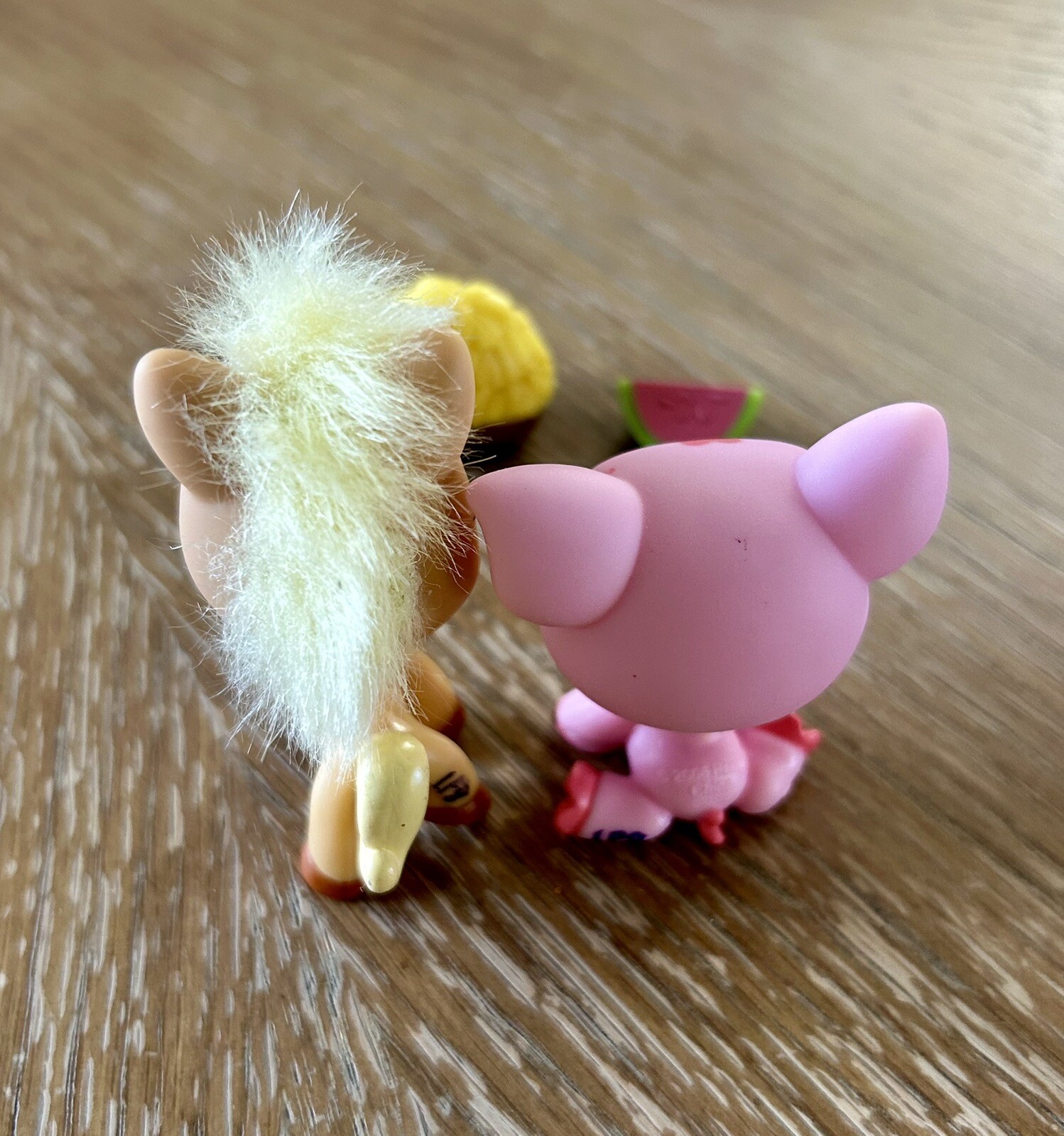 Littlest Pet Shop LPS Cutest Pets Fuzzy Horse 2417 and Pig 2418 | eBay