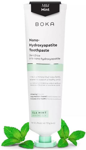 Boka Fluoride Free Toothpaste - Nano Hydroxyapatite, Remineralizing ...