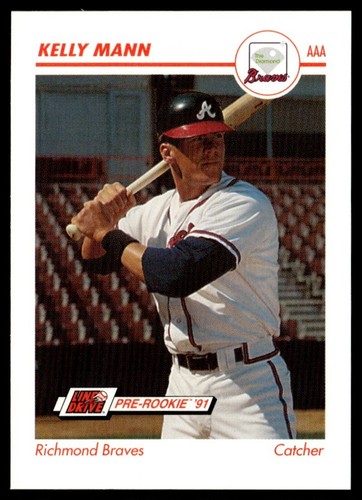 1991 Line Drive AAA Kelly Mann Richmond Braves #434 | eBay