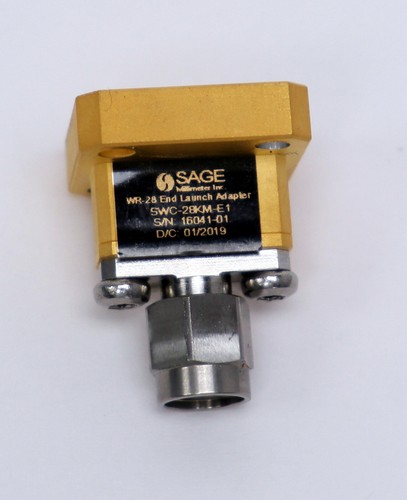 Sage Eravant SWC-28KM-E1 Waveguide to Coax Adapter WR-28 to 2.92mm(M ...