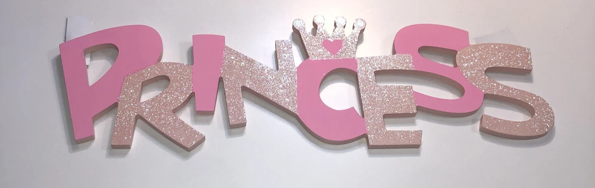 Princess Word With Crown