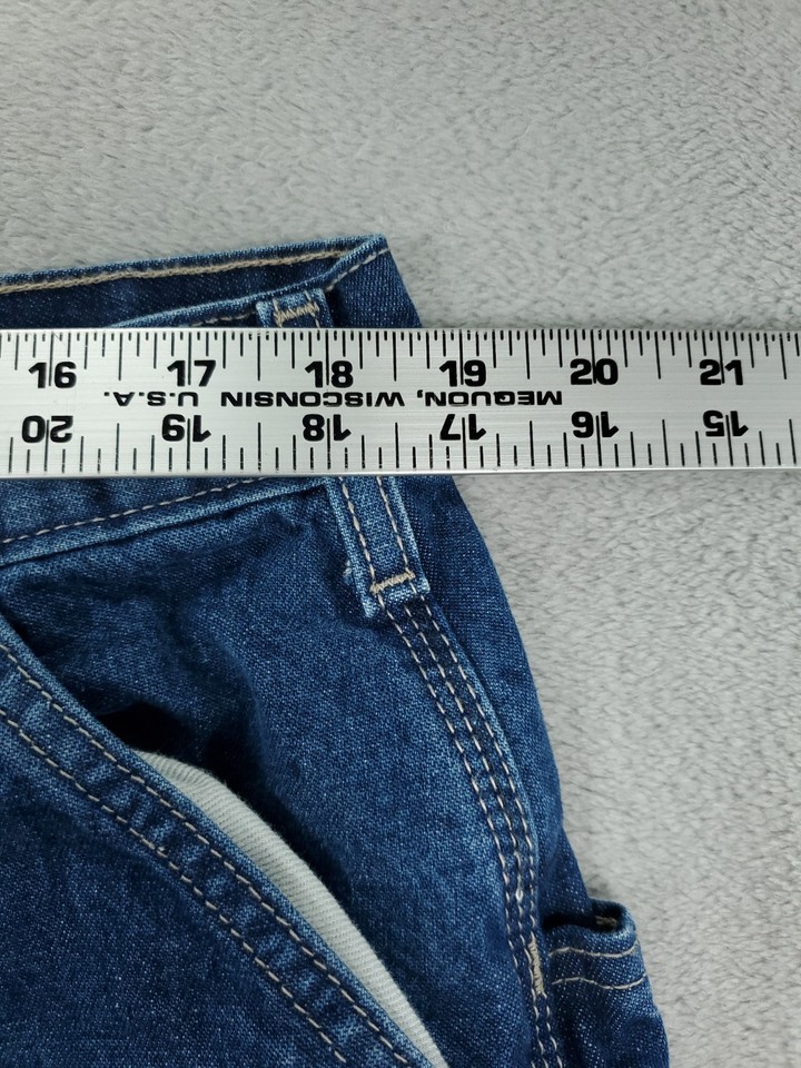 Carhartt Jeans Mens 38x30 Carpenter Loose Fit Straight Fire Resistant ...
