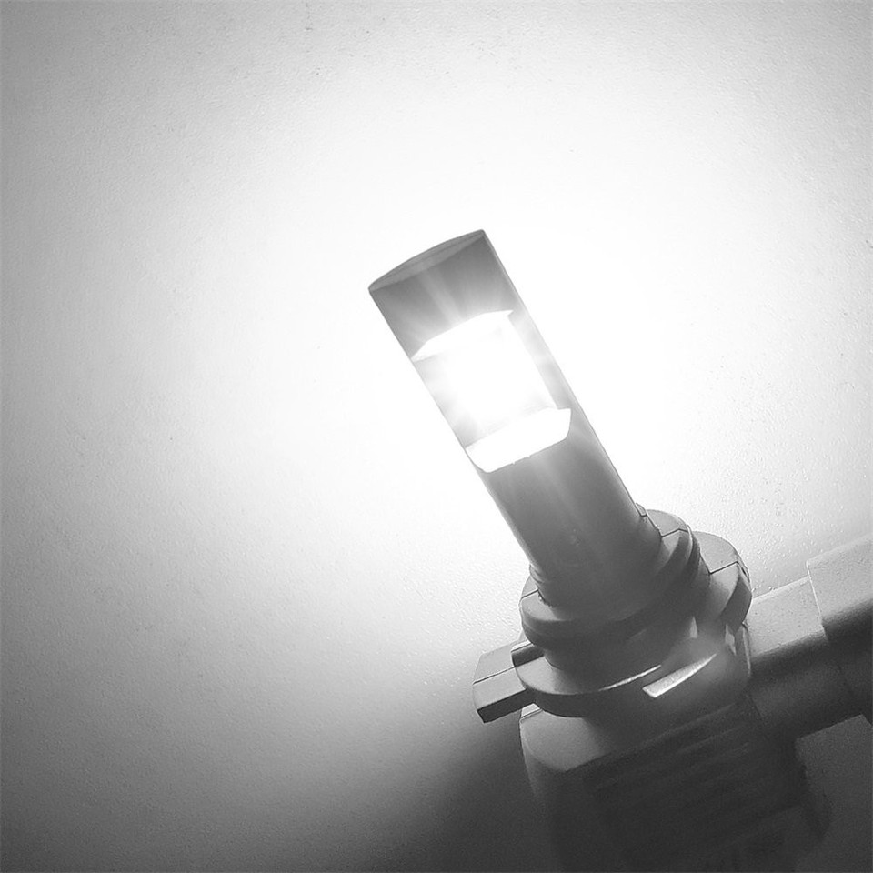 2PCS AUXITO 9012 LED Headlight Replace Halogen Low Beam Bright 6000K ...