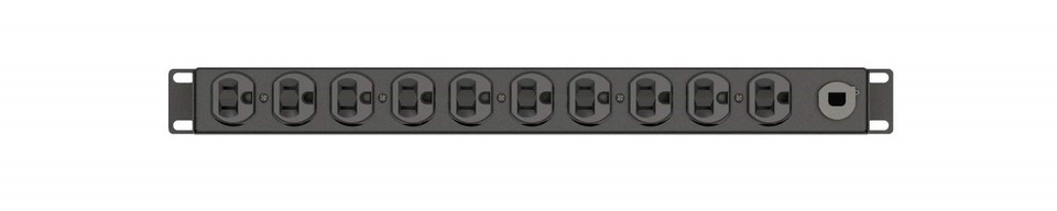 Liebert Vertiv VP9562 Horizontal 10-Outlet 10x5-15R Basic Rack PDU ...
