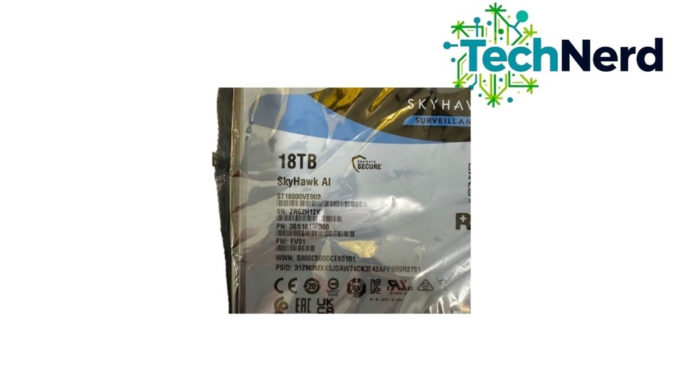 ST18000VE002 Seagate 18TB 6Gbps 7.2K Helium 256MB 3.5" SkyHawk SATA | eBay