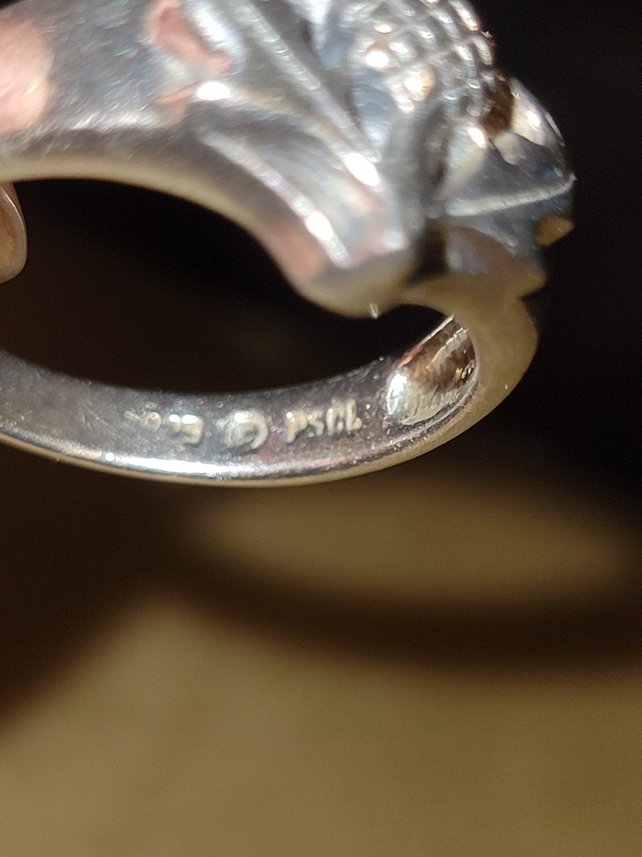 PSCL Peter Stone Irish Celtic Knot Ring Vintage 925 Sterling, Size 9, Approx. 5G | eBay