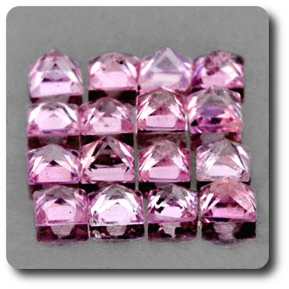 0.08 Cts Pink Sapphire. 0 3/32in If - VVS1 (Sold per Unit) Ceylon ...
