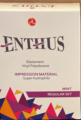 Enthus MONOPHASE VPS PVS Impression Material REGULAR Set 4 X 50ML ...