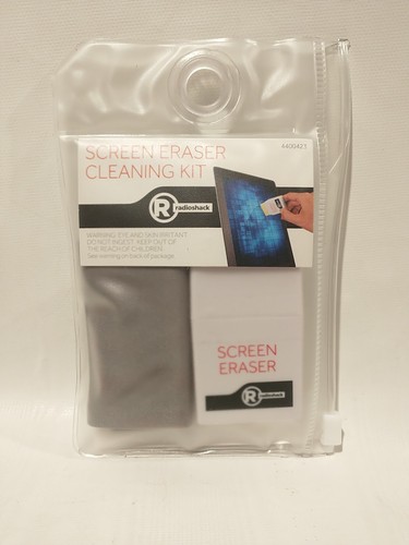 Radio Shack Screen Eraser Cleaning Kit for Touchscreen On Smartphones ...