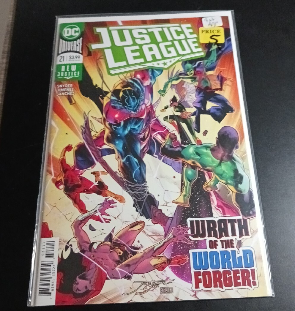 Justice League #21 2019 DC Comics 1st Full Appearance World Forger | eBay