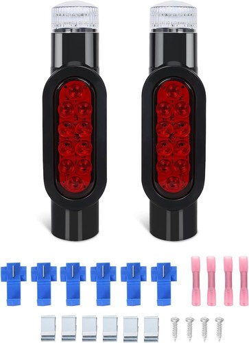 2PCS Boat Trailer Guide Post LED Pole Light Set 12V 6940981269680| eBay