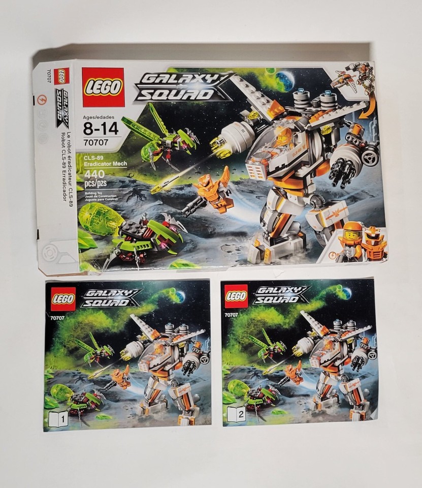LEGO Space: CLS-89 Eradicator Mech (70707) 100% Complete with Box ...