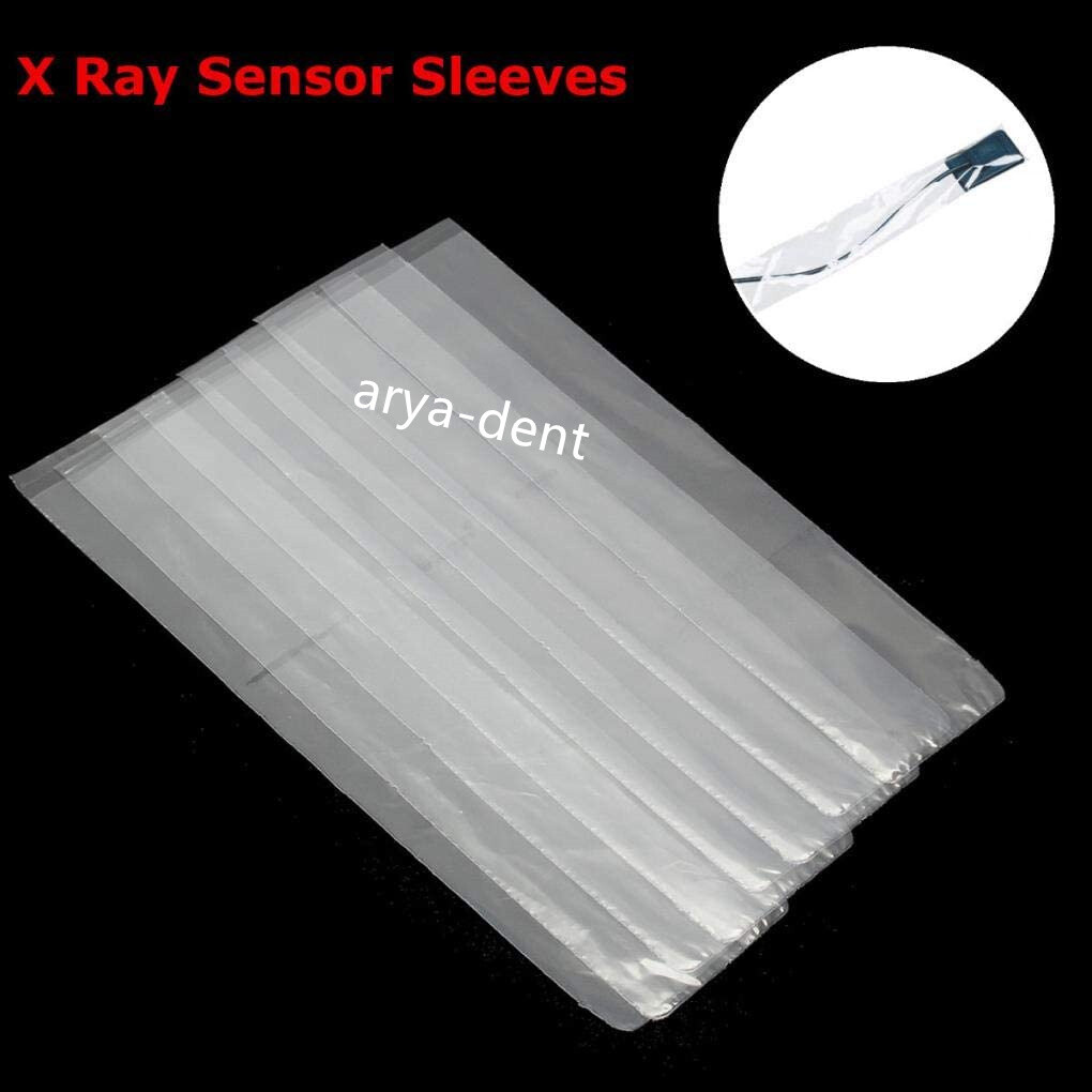 500pcs Disposable Dental Material Plastic X-Ray Sensor Protective Film ...