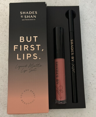 SHADES BY SHAN - "BUT FIRST, LIPS", LIQUID MATTE LIP SET - Ingleside ...