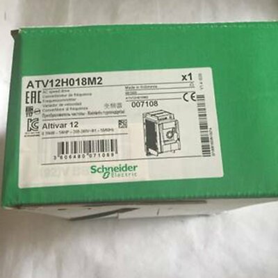 One New Schneider ATV12H018M2 Inverter Variable Speed Drive Expedited ...