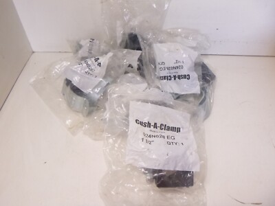 Cush-A-Clamp 024N028 EG 1-1/2" Cushioned Tube Clamp - Lot of 10 | eBay