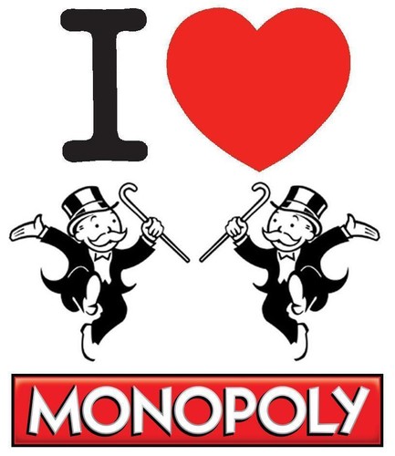 I love Monopoly # 10 - 8 x 10 - T Shirt Iron On Transfer | eBay