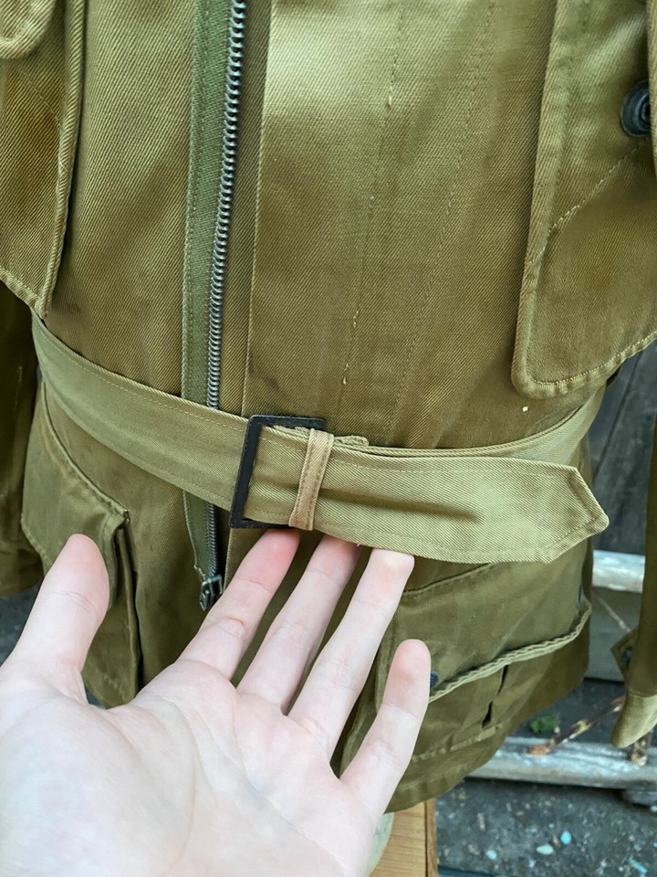 Identified WW2 11th Airborne HQ Officer M42 Jump Jacket + Dress Uniform ...