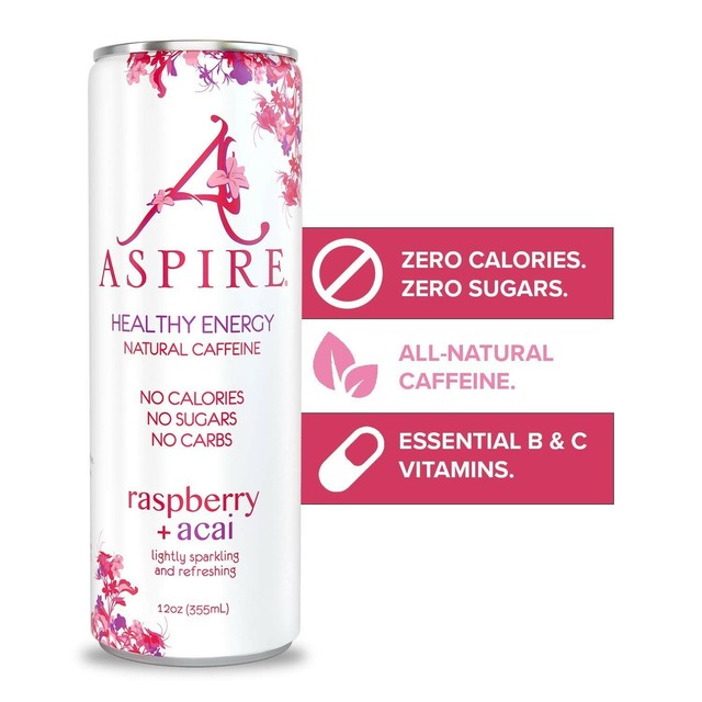 Aspire Raspberry Acai Healthy Energy Drink 12 FL Oz for sale online | eBay
