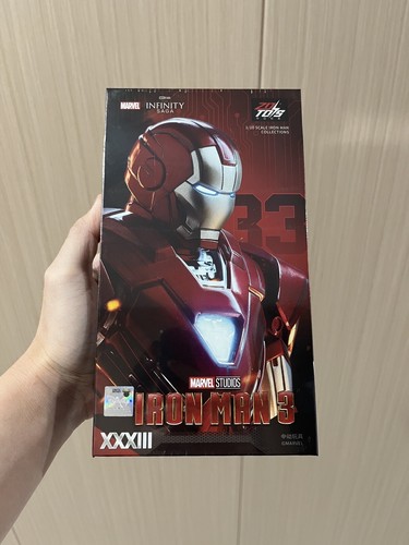 zd toys iron man mark 33 mk33 SILVER CENTURION action figure marvel ...