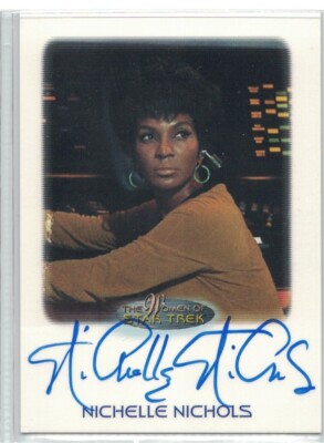 Women of Star Trek 2010 autograph card Nichelle Nichols | eBay